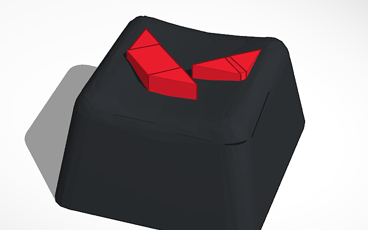 3D design Stefano Keycap Scitech - Tinkercad