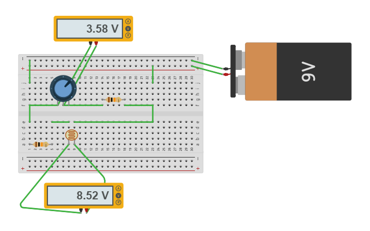 Circuit design Práctica3-Cristian | Tinkercad