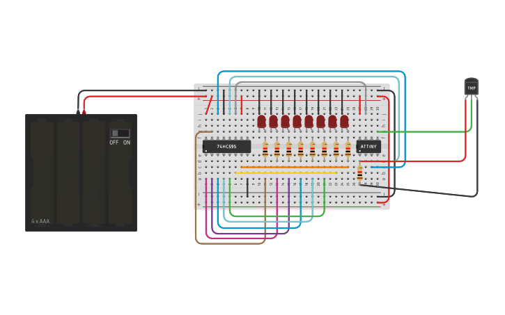 Circuit design Tinkercad - Tinkercad