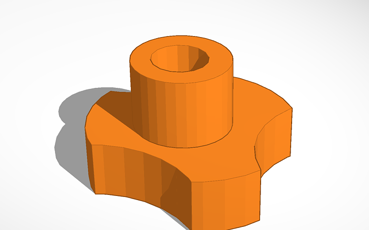 3D design Knob - Tinkercad