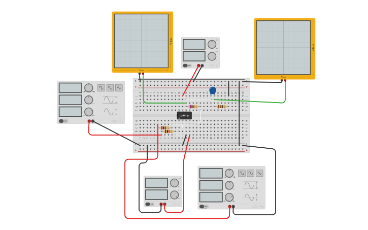 Circuit design Hight-Pass Filter Circuit | Tinkercad