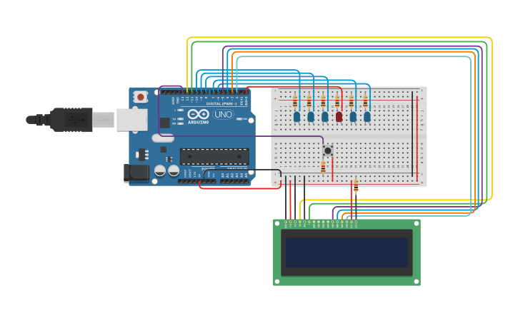 Circuit Design Охотник Tinkercad
