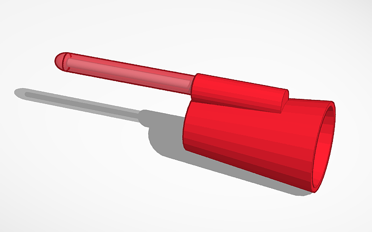 3D design Mandolorian Lightsaber Gauntlet - Tinkercad
