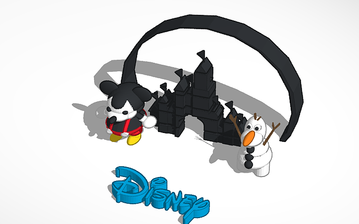3D design Disney - Tinkercad