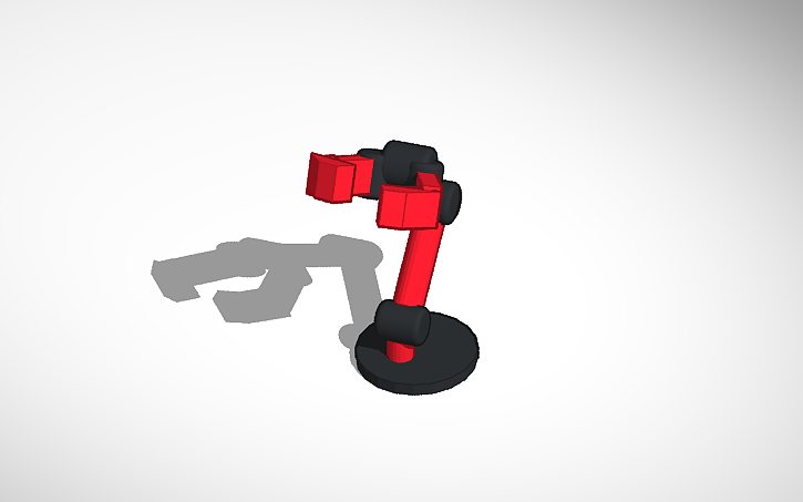 3D design Robotic Arm - Tinkercad