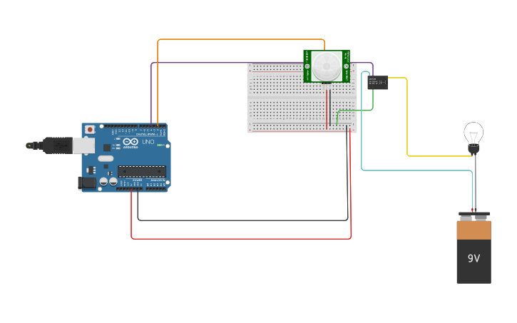 Circuit design Lâmpada inteligente | Tinkercad