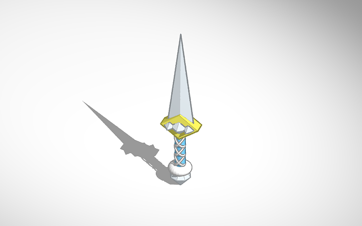 3D design Prism Sword | Tinkercad