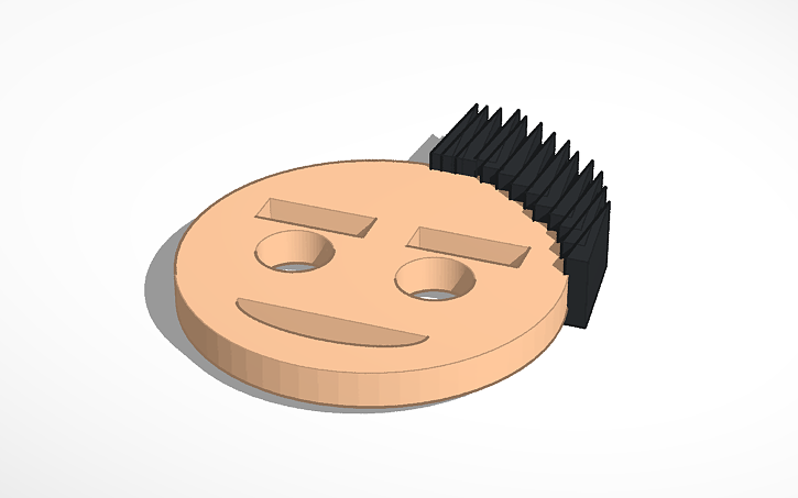 3D design my fun face | Tinkercad