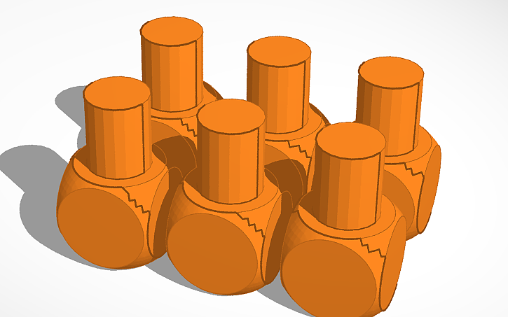 3d Design Woodwork Bench Pegs Tinkercad