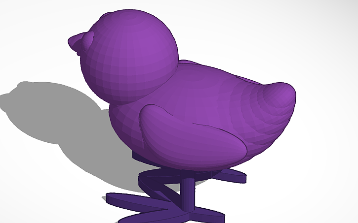 3D design bird | Tinkercad