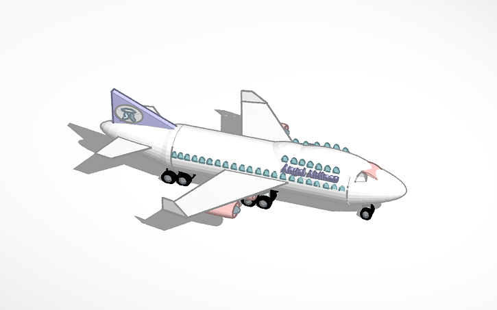 3D design Aeroplane-Sn3ha - Tinkercad