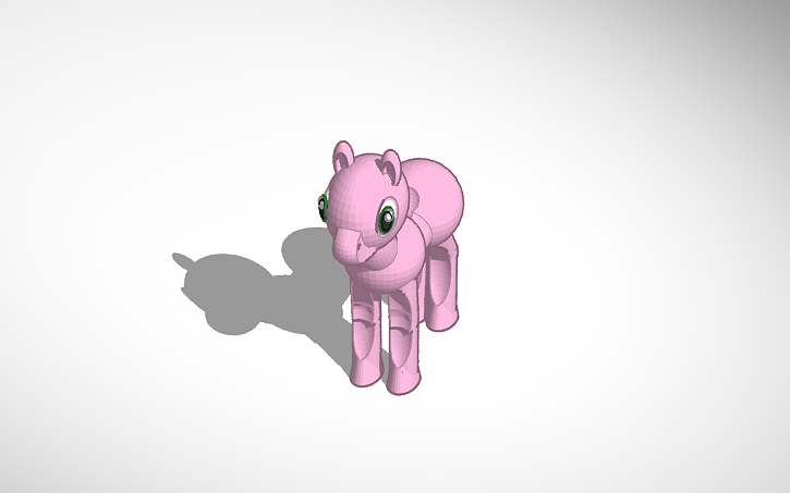 3D design Copy of MLP pony base (my little pony) | Tinkercad