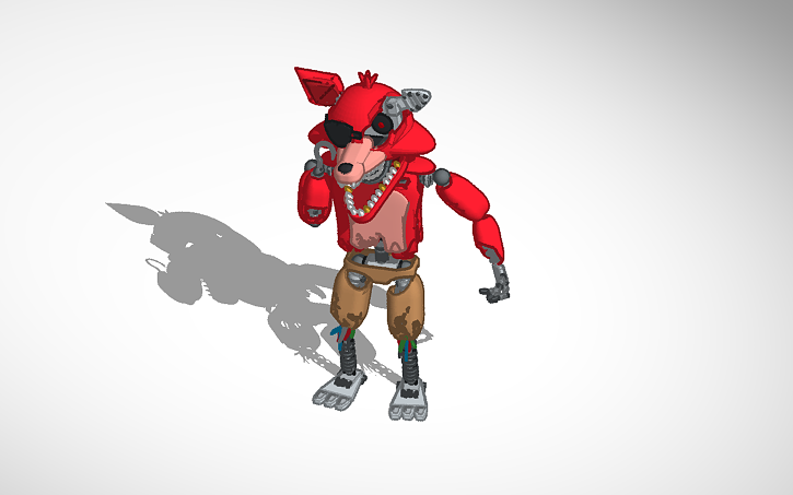 3D design salvage foxy | Tinkercad
