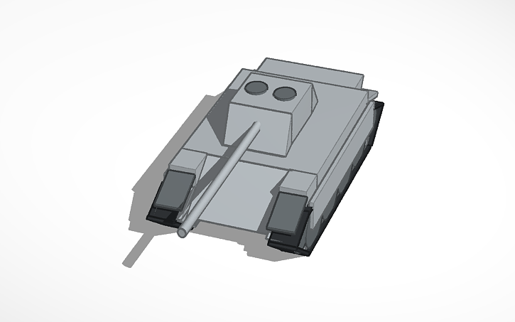 3D design TAnk Bunker - Tinkercad