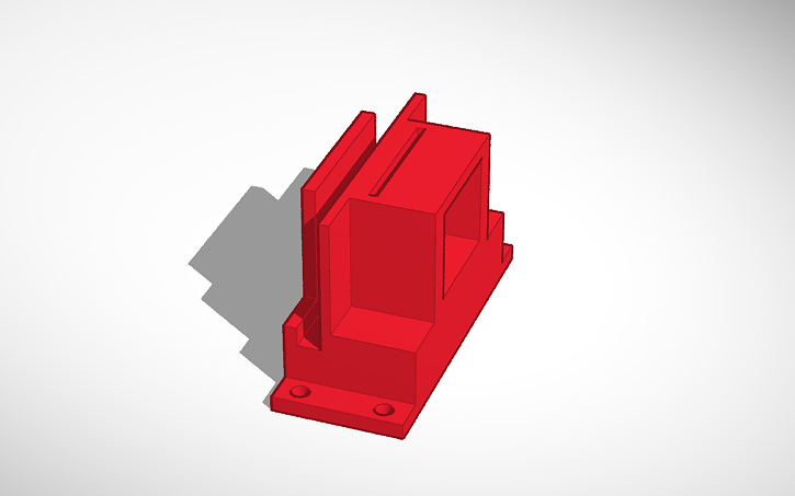 3D design slide holder v4 with phone slot - Tinkercad