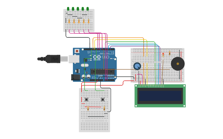 Circuit design Quiz | Tinkercad