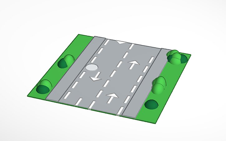 3D design road - Tinkercad