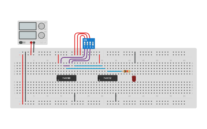 Circuit Design Boolean Exercise Tinkercad