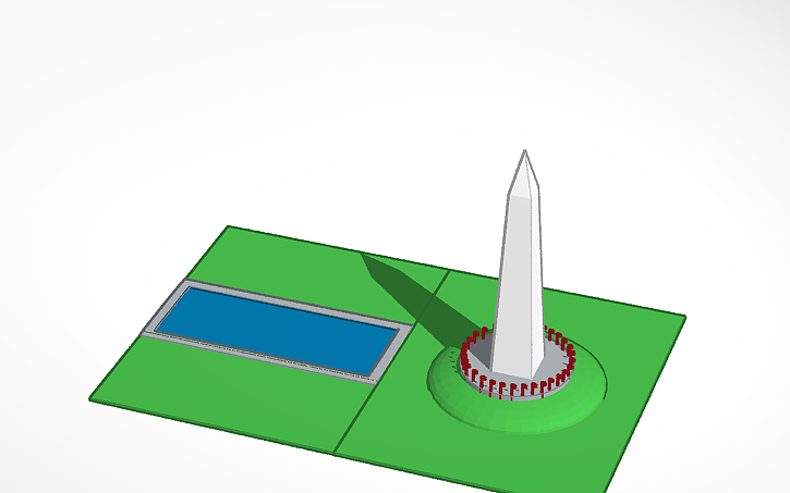 3D design Washington Monument | Tinkercad