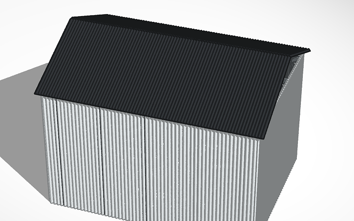 3D design Shed - Tinkercad