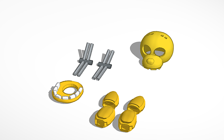 3D design Spring Bonnie Suit Helmet Model TypMod | Tinkercad