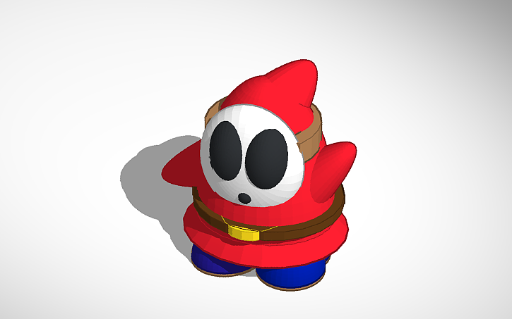 3D design Shy guy | Tinkercad