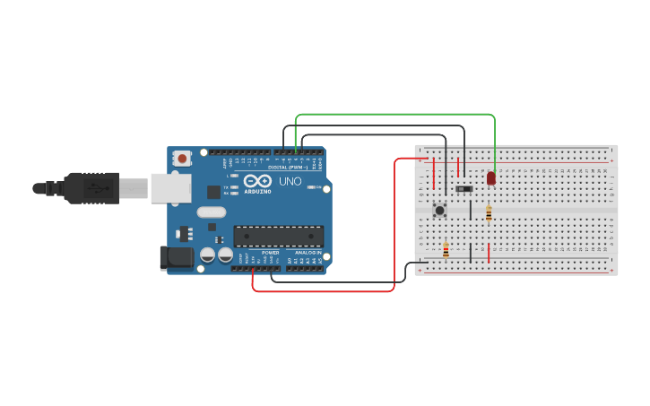 Circuit design RFID - Tinkercad