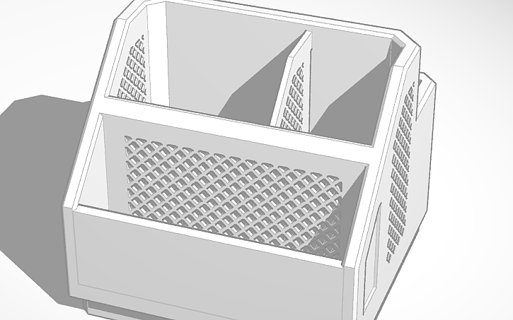 3D design Organizador de escritorio 1 - Desktop Organizer 1 - Tinkercad