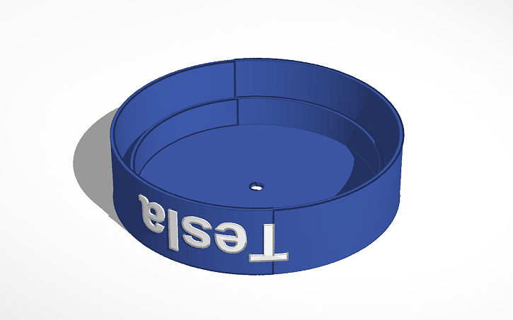 3D design deckel-sekundaerspule | Tinkercad