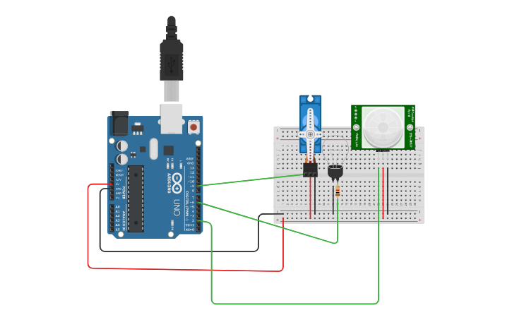 Circuit design MIC project - Tinkercad