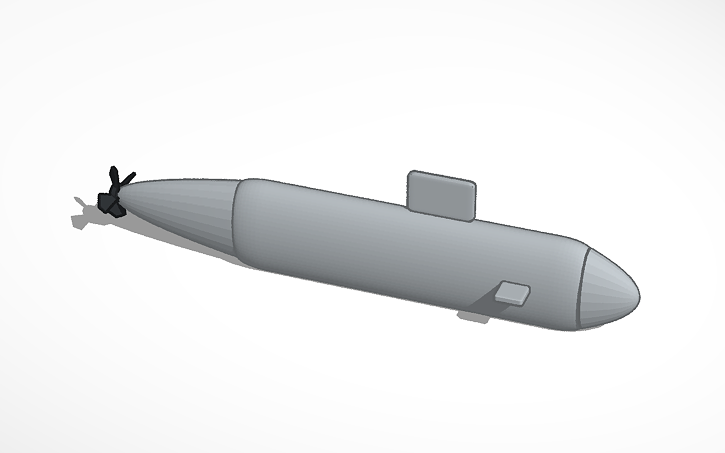 3D design Submarine | Tinkercad