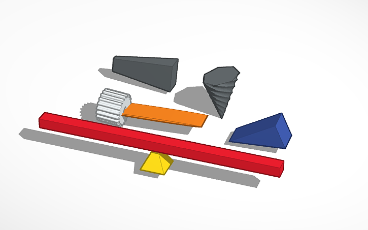3D design simple machines kofi-Andoh | Tinkercad
