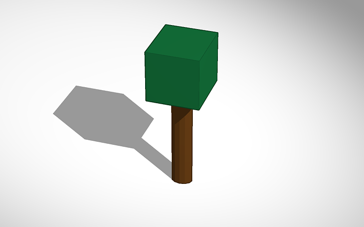 3D design Tree - Tinkercad
