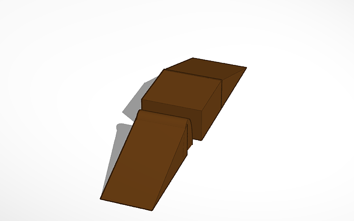 3D design Mountain Bike Trail Jump - Tinkercad