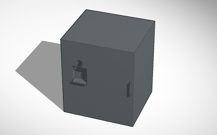 3D design Fridge - Tinkercad