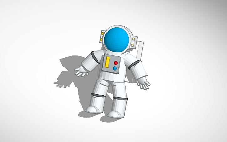 3D design Spaceman - Tinkercad