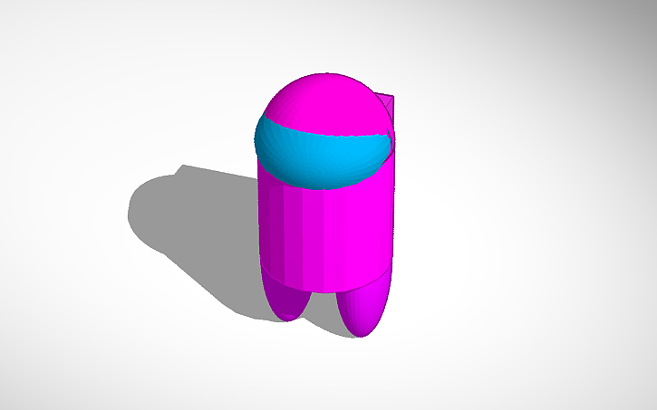 3D design Among us | Tinkercad