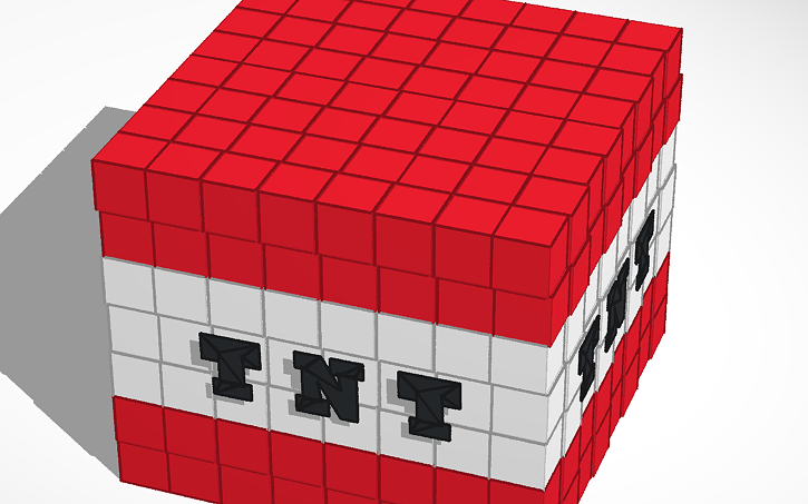 3D design tnt | Tinkercad