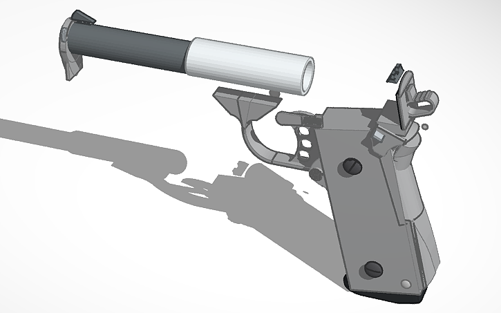 3D design m1911 öbür adıyla para.45 öbür adıyla m1911.45 bu isimler ...