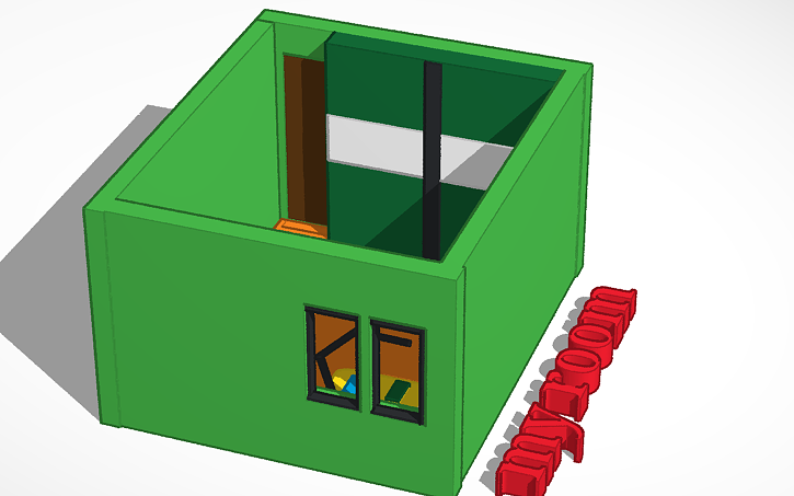 3D design My Room - Tinkercad