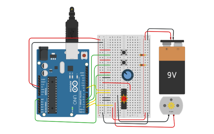 Circuit design project 3 - Tinkercad