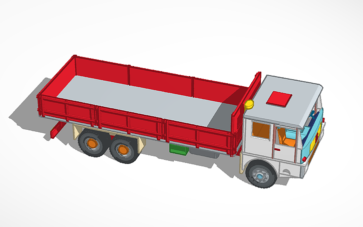 3D design LKW Rahmen | Tinkercad