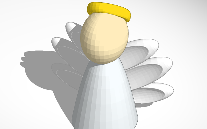 3D design Angel - Tinkercad