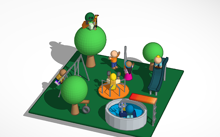 3D design Le Playground | Tinkercad