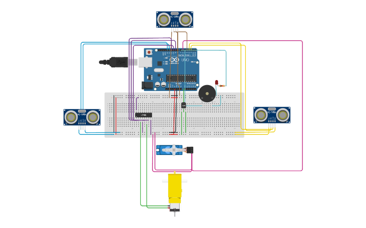 Circuit design TASK-4 - Tinkercad