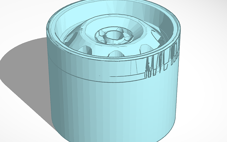 3D design 1/64 scale ATS Cup - Tinkercad