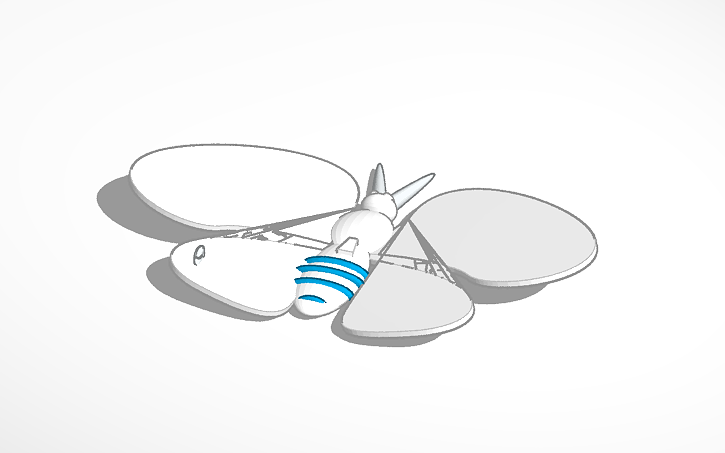 3D design Atilia Butterfly - Tinkercad