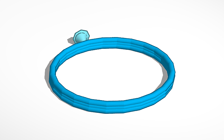 3D Design Diamond Ring Tinkercad 3d-design-diamond-ring-tinkercad
