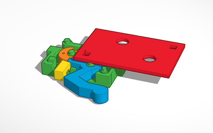 3D design ballista-trigger - Tinkercad