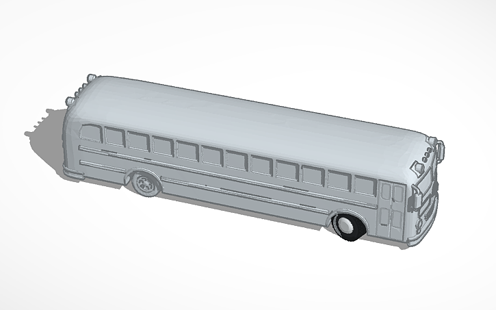 3D design Bus - Tinkercad